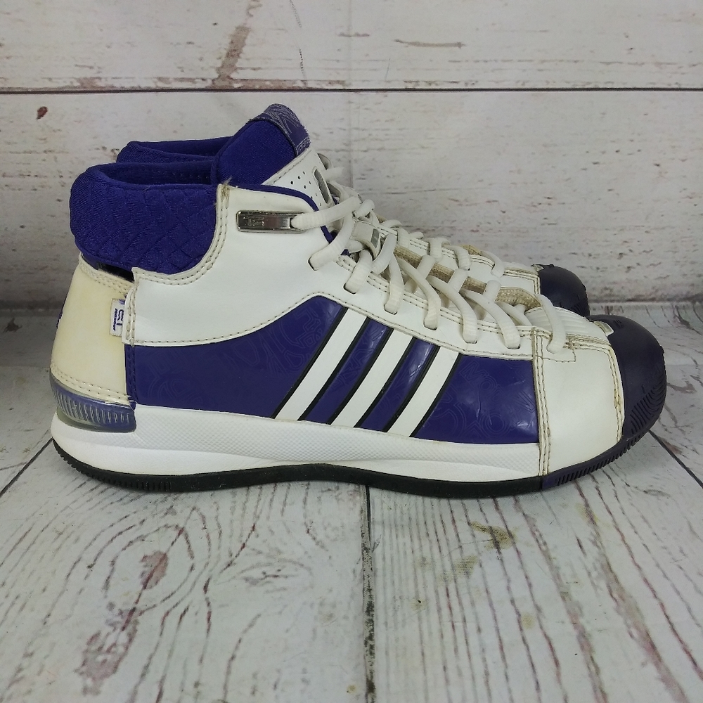 Adidas Team Signature Basketball Sneakers White Blue … - Gem